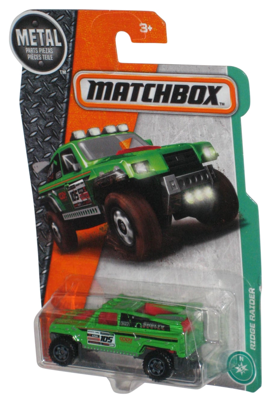 Matchbox Ridge Raider (2016) Green Die-Cast Metal Ridge Raider Toy 103/ ...