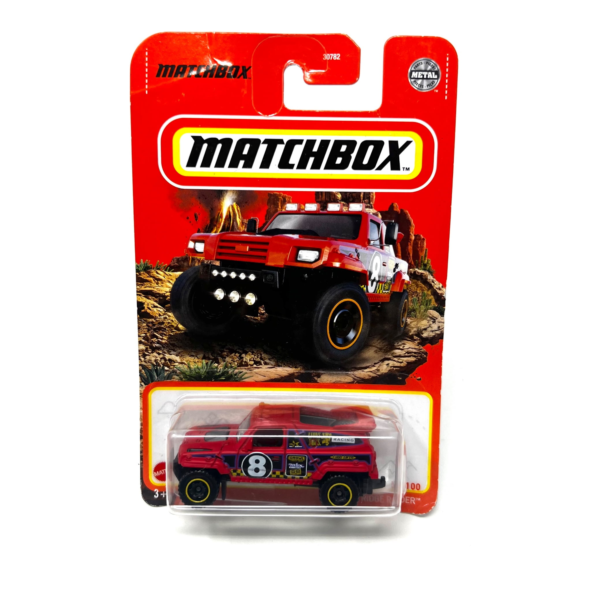 Matchbox Ridge Raider 8 50/100 Red - Walmart.com