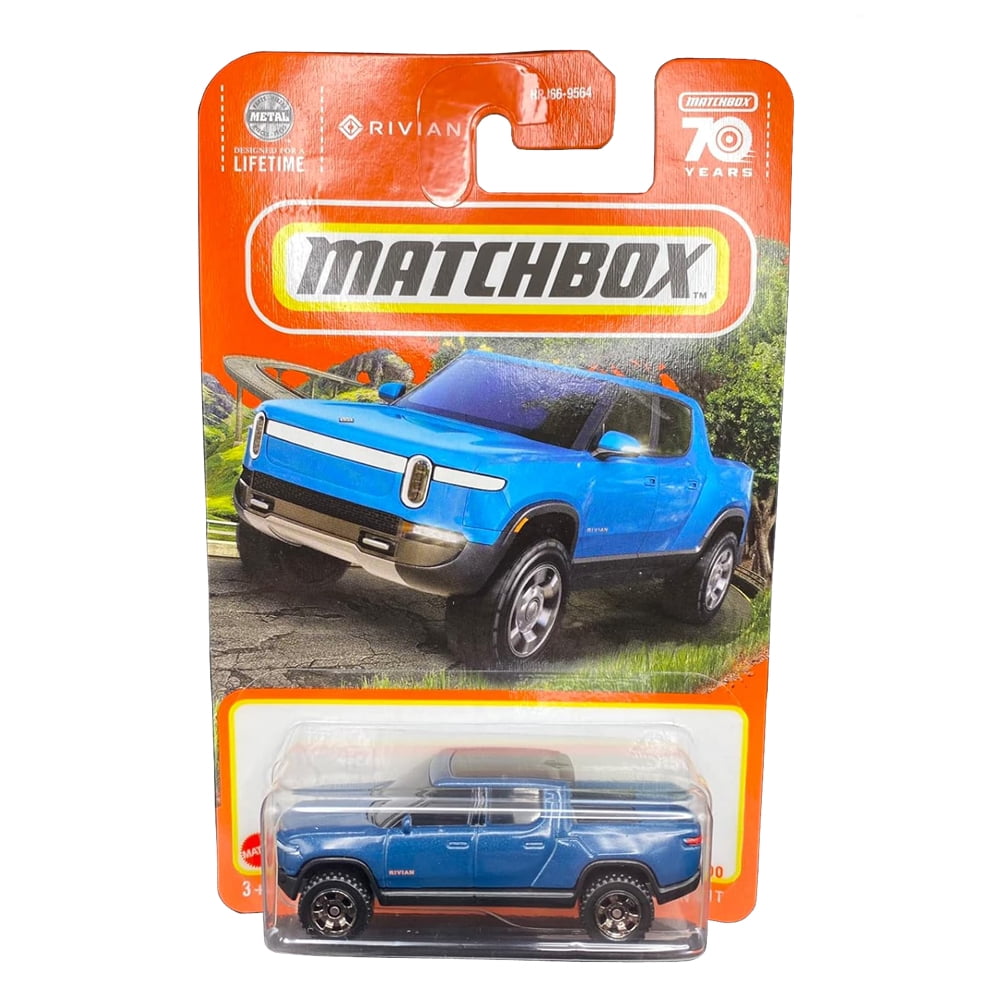Matchbox Rivian R1T 2022 Collector 38/100 Electric Truck EV Blue ...