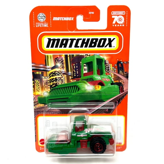 Matchbox Road Roller Construction Vehicle - Walmart.com