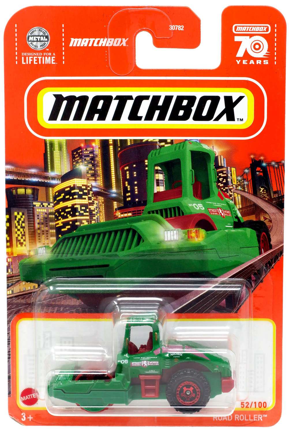 Matchbox Road Roller Diecast Car - Walmart.com
