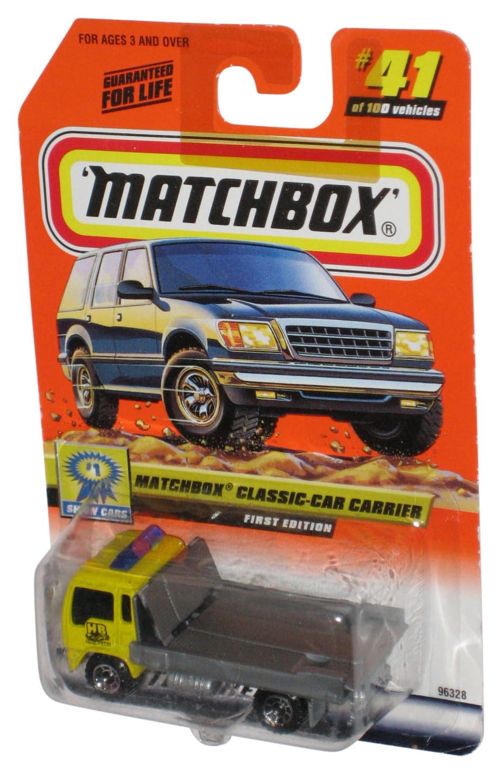 Matchbox Show Cars Classic-Car Carrier (1999) First Edition Toy Truck ...