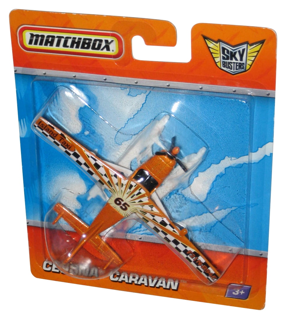 Matchbox Sky Busters (2009) Cessna Caravan Orange Toy Plane - Walmart.com