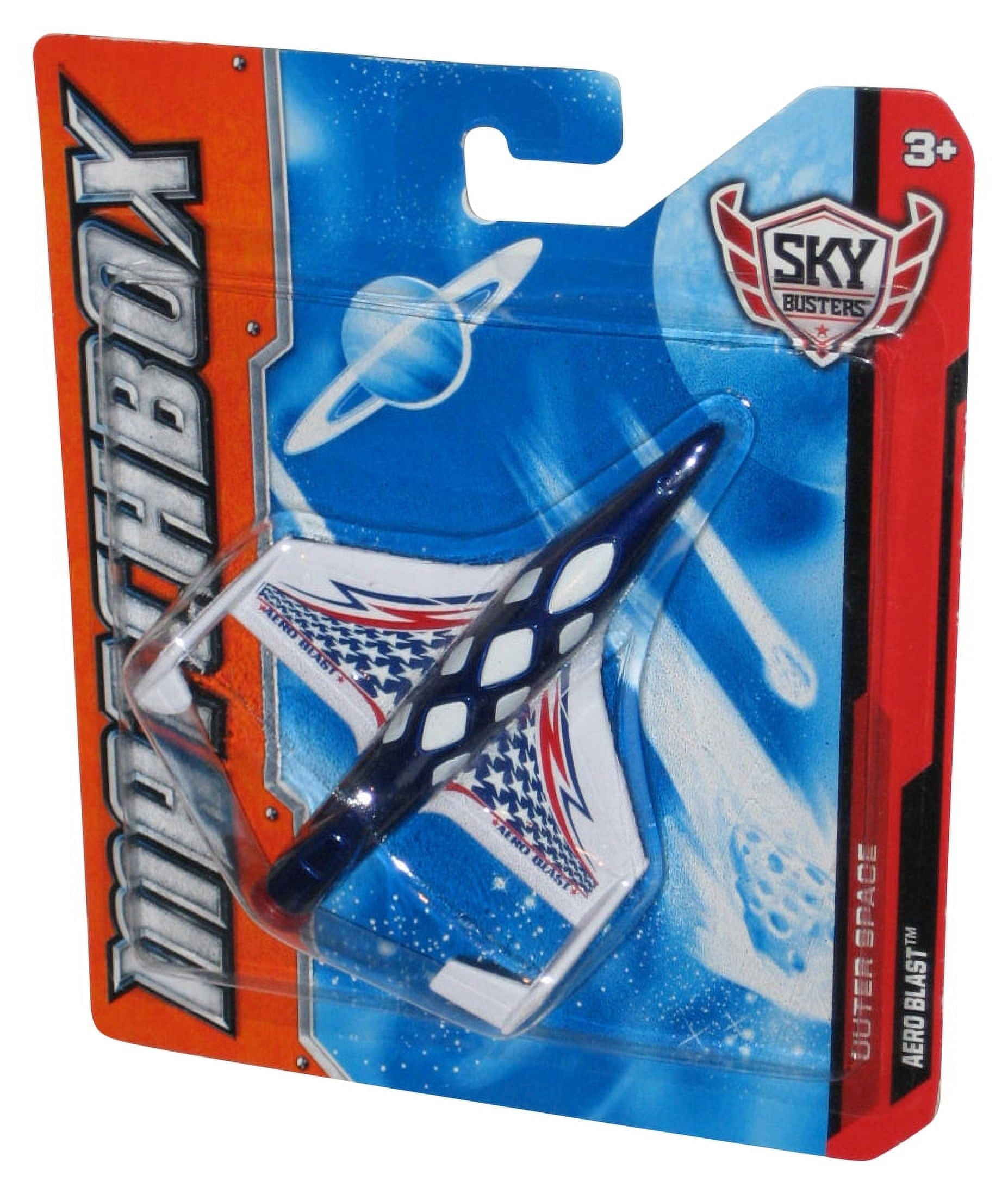 Matchbox Sky Busters (2012) Outer Space Aero Blast Blue & White Toy ...
