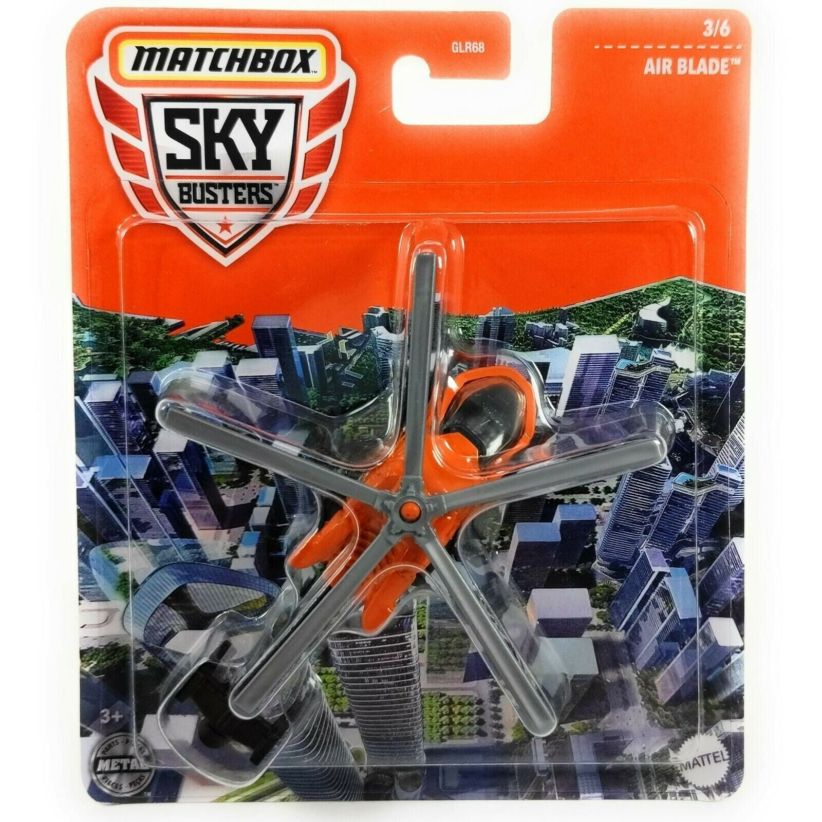 Matchbox Sky Busters Air Blade Helicopter, Diecast Toy for Kids ...