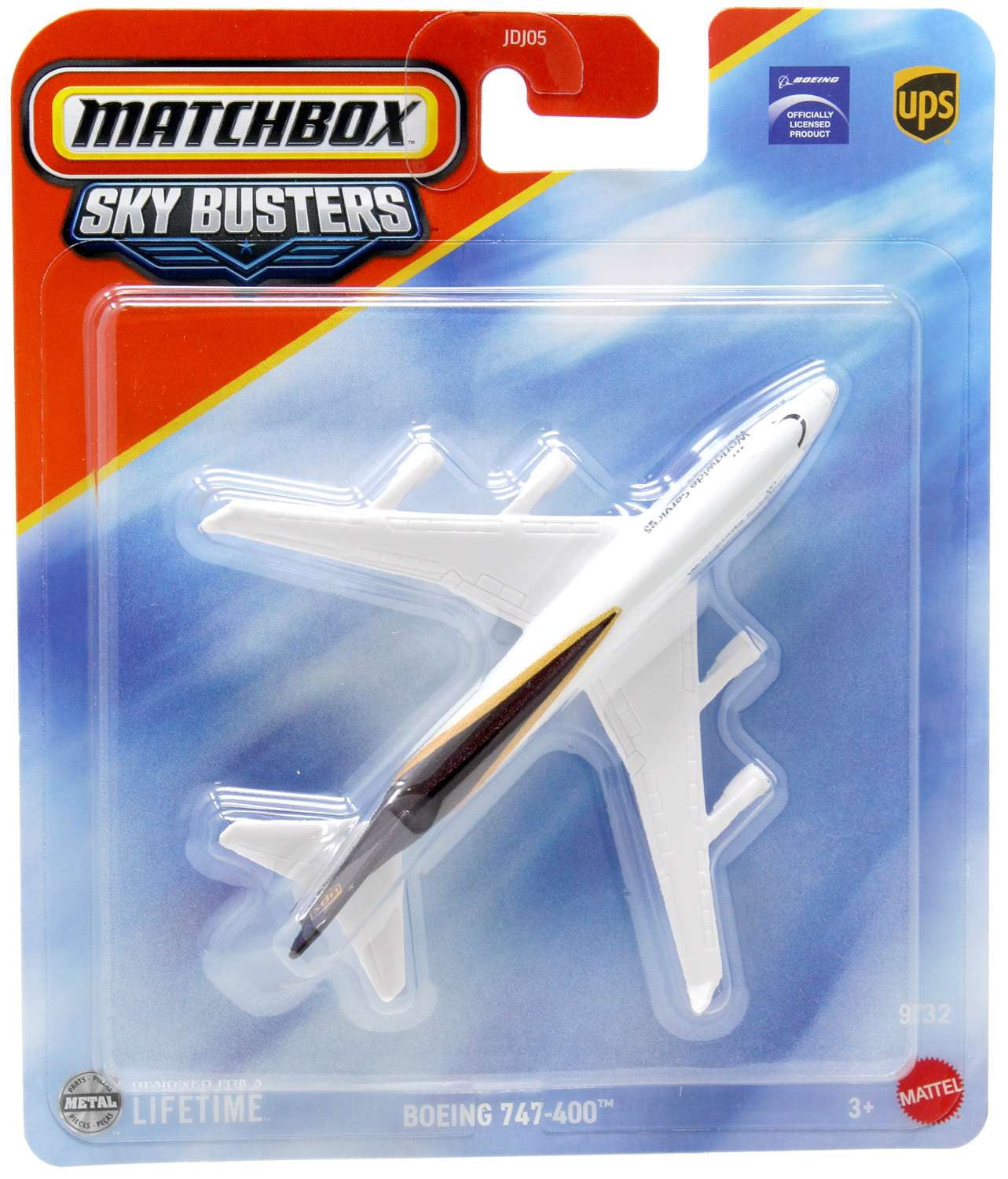 Matchbox Sky Busters Boeing 747-400 Diecast Vehicle - Walmart.com