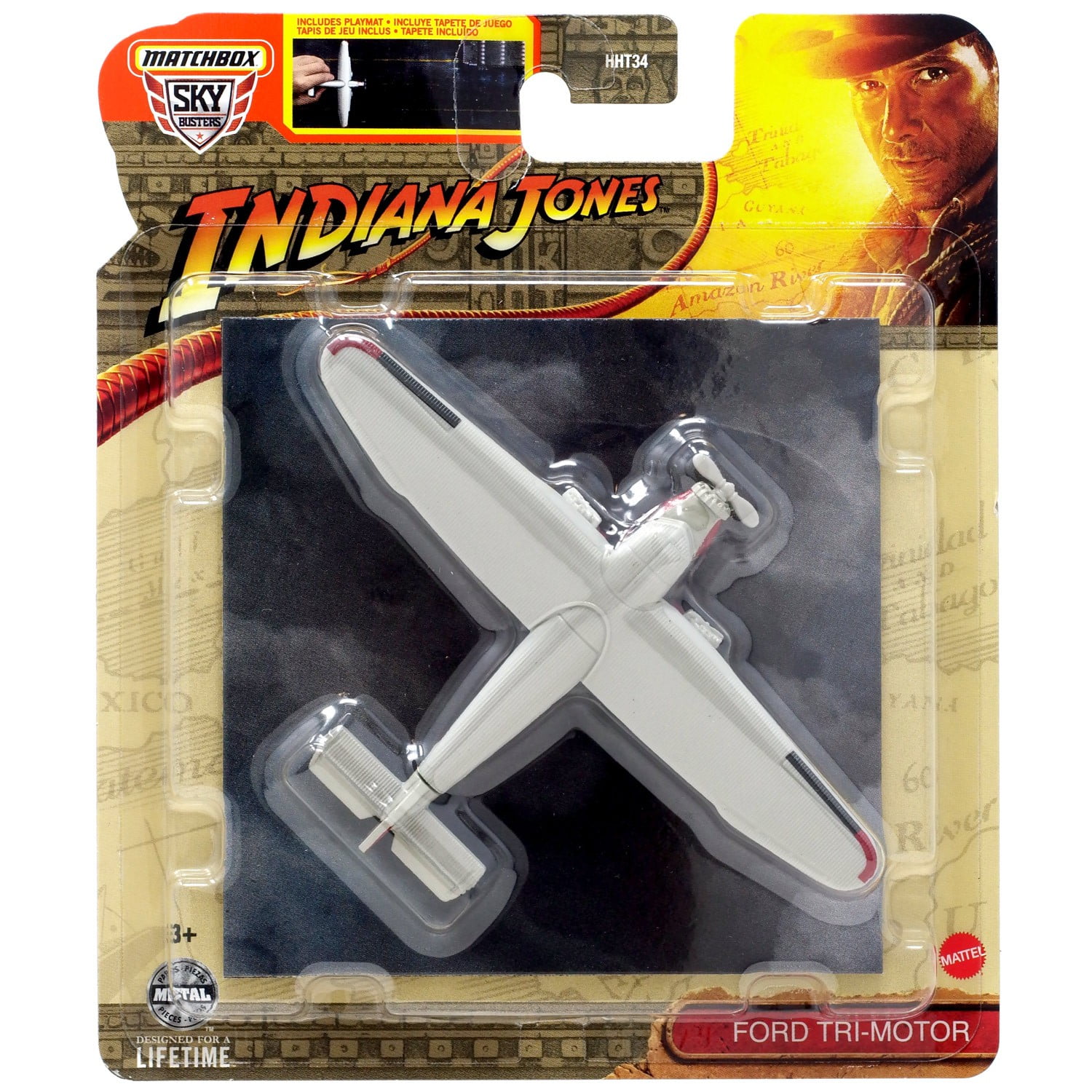 Matchbox Sky Busters Ford Tri-Motor Diecast Vehicle - Walmart.com