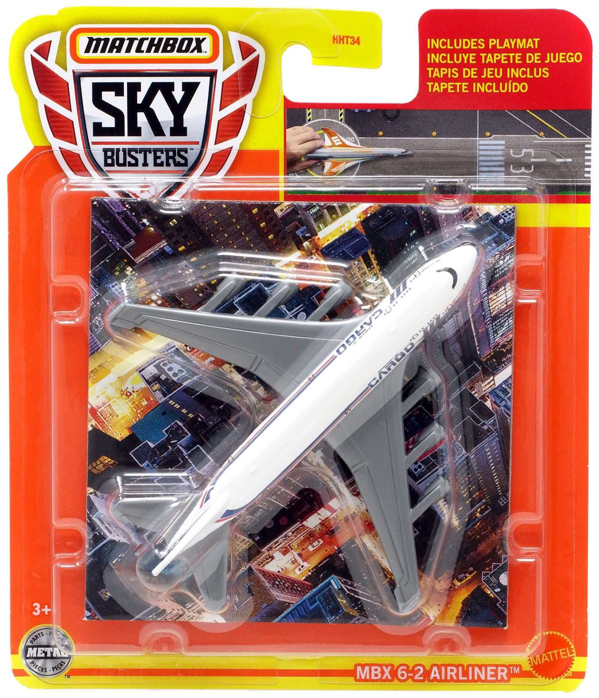 Matchbox Sky Busters MBX 6-2 Airliner Diecast Vehicle - Walmart.com