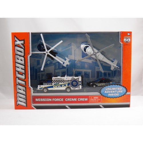 Matchbox Sky Busters Mission Force Crime Crew Set - Walmart.com