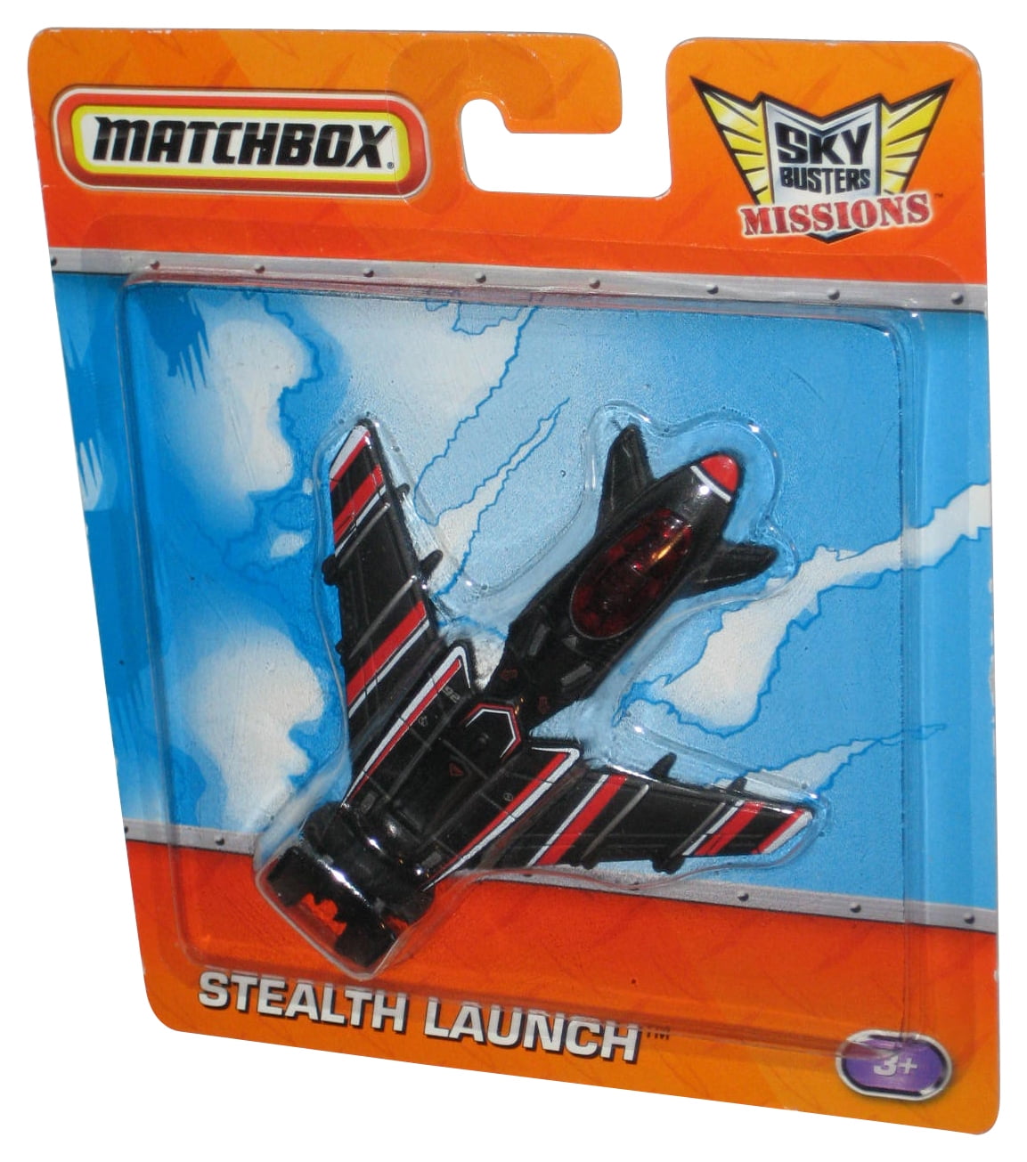 Matchbox Sky Busters Missions (2011) Stealth Launch Toy Plane - Walmart.com