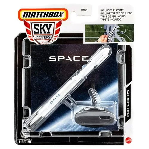 Matchbox Sky Busters SpaceX Falcon Heavy Diecast Vehicle - Walmart ...