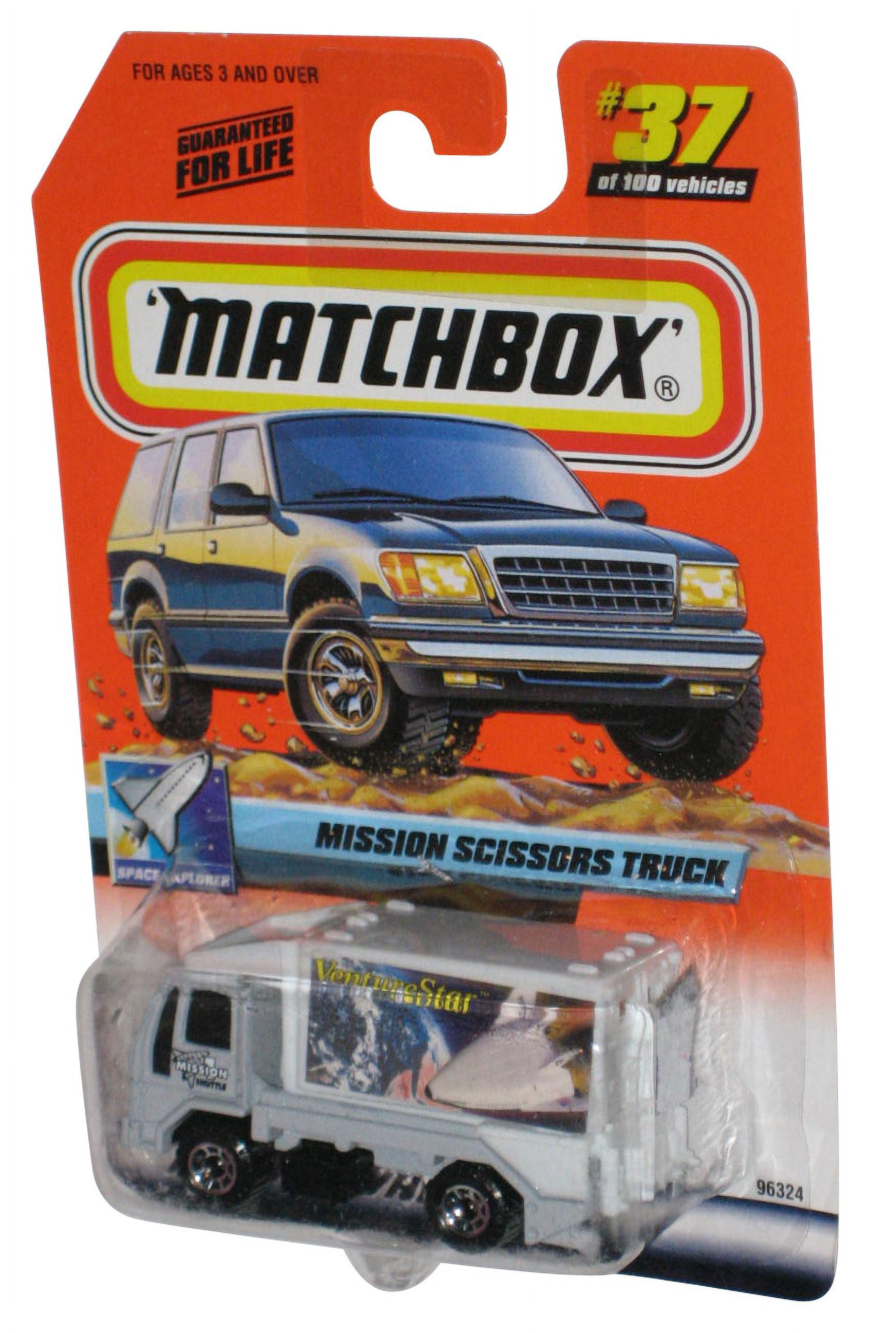 Matchbox Space Explorer (1999) Gray Mission Scissors Truck Toy #37/100 ...
