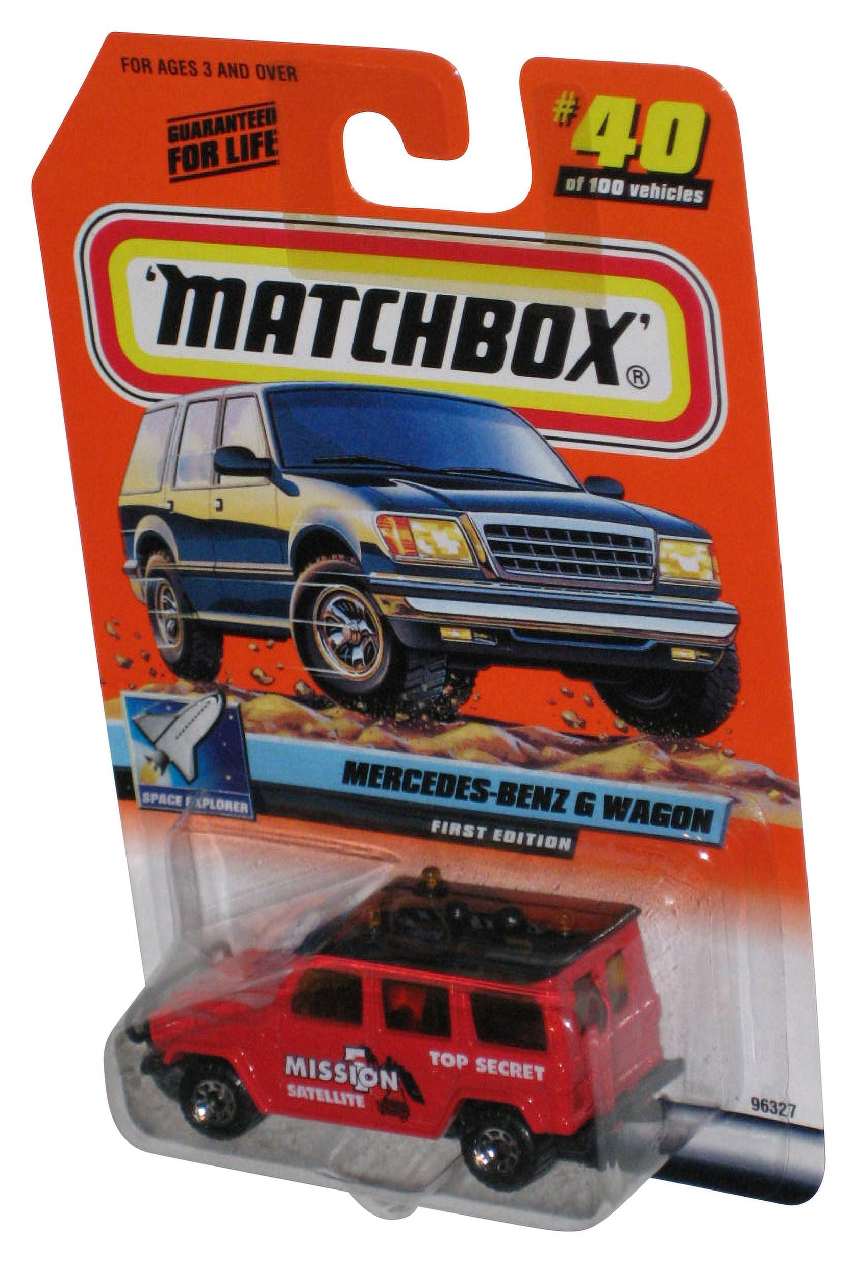 Matchbox Space Explorer (1999) Red Mercedes-Benz G Wagon Car #40/100 ...