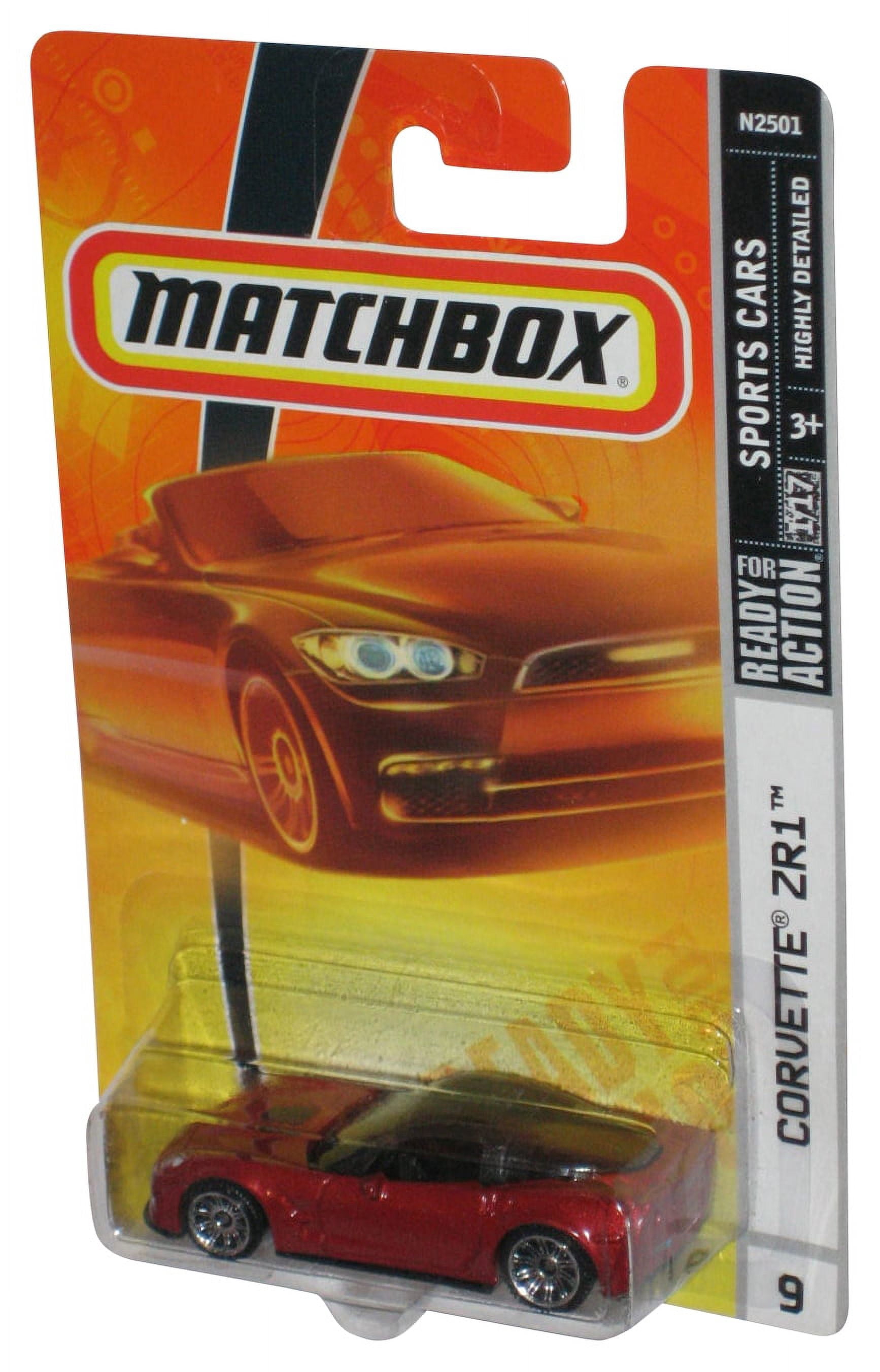 Matchbox Sports Cars 1/17 (2007) Red Corvette ZR1 Toy Car #9 - Walmart.com