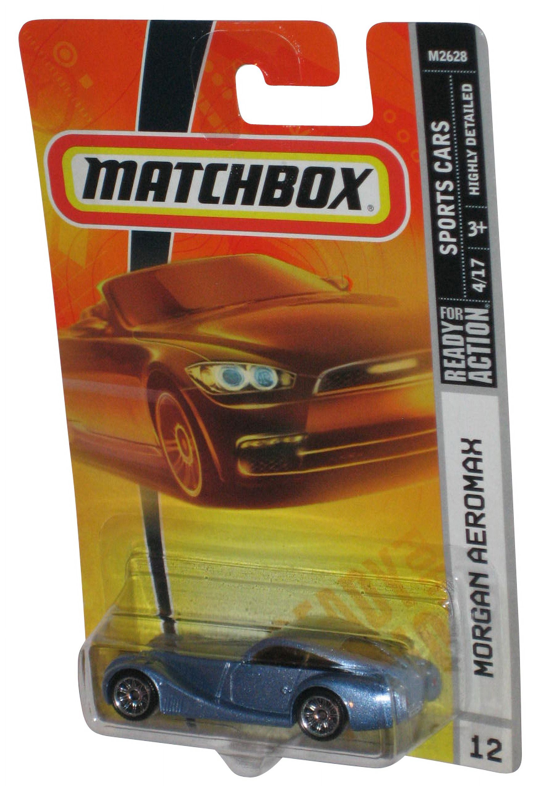 Matchbox Sports Cars (2007) Morgan Aeromax Blue Die-Cast Toy Car #12 ...