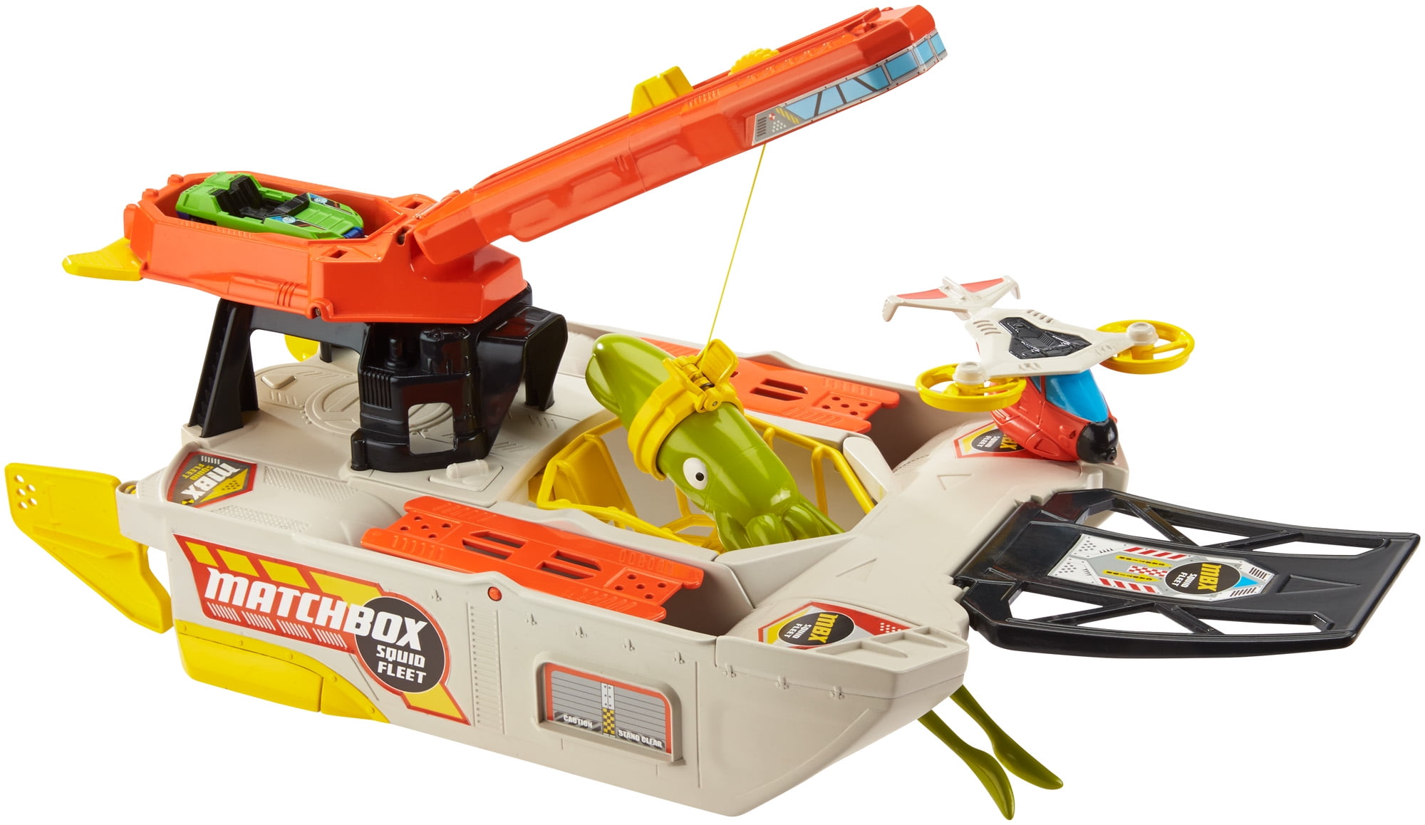 Matchbox Squid Fleet Ship Rescue Action Play with Car - Walmart.com