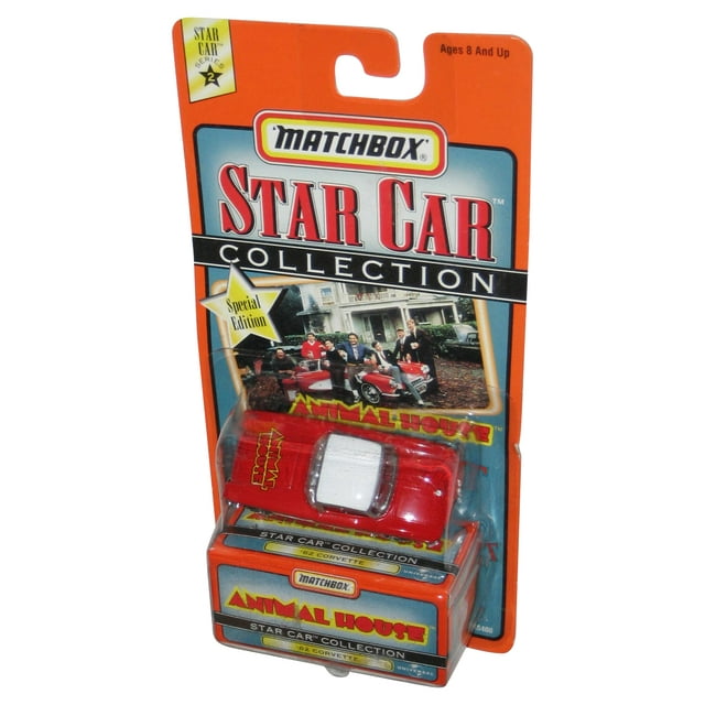 Matchbox Star Car Collection (1997) Red '62 Corvette Series 2 Toy Car ...