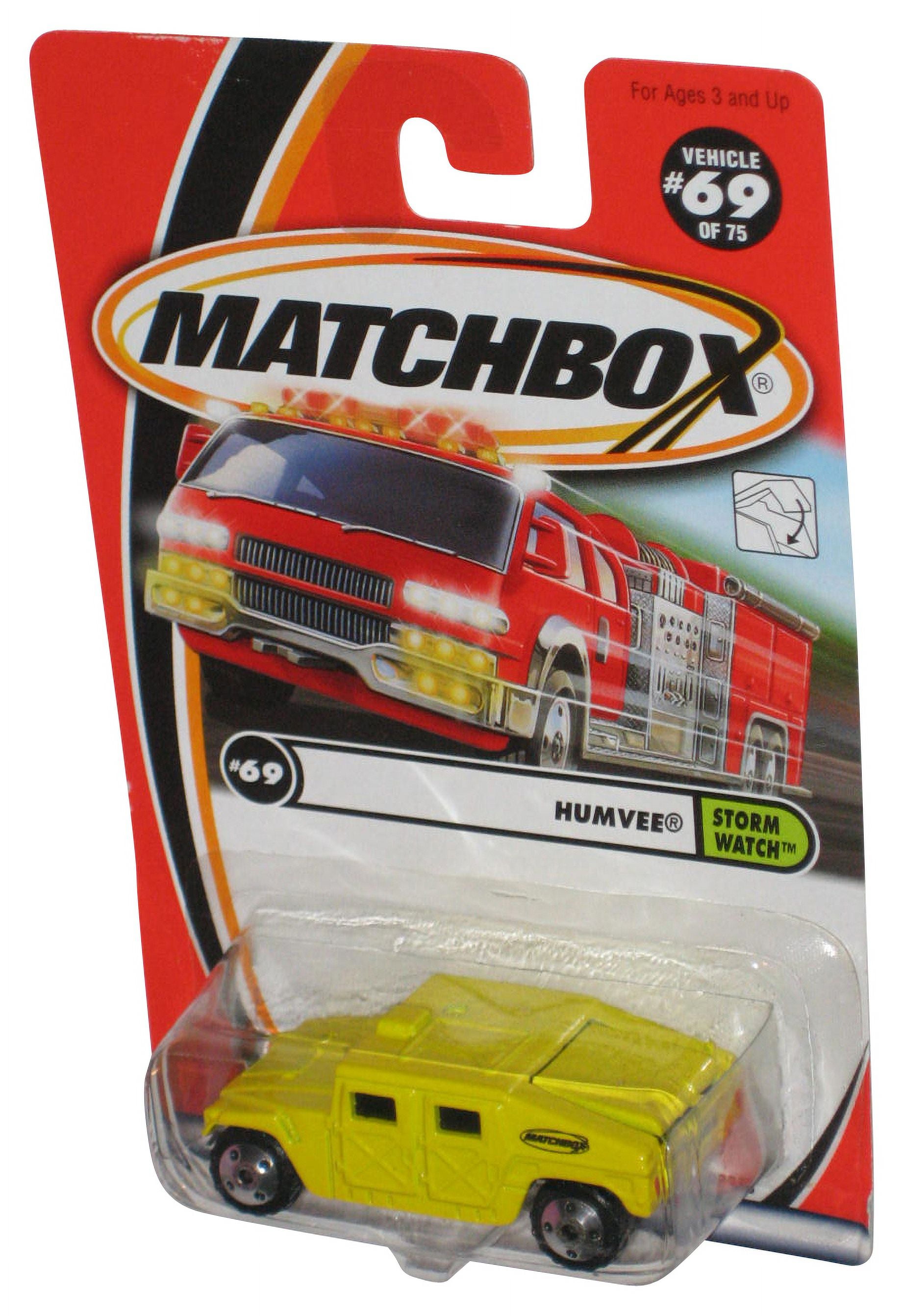 Matchbox Storm Watch (2000) Yellow Humvee Toy Vehicle #69/75 - Walmart.com