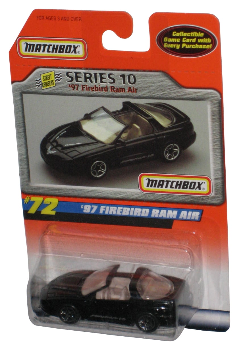 Matchbox Street Cruisers (1998) Series 10 Black '97 Firebird Ram Air ...