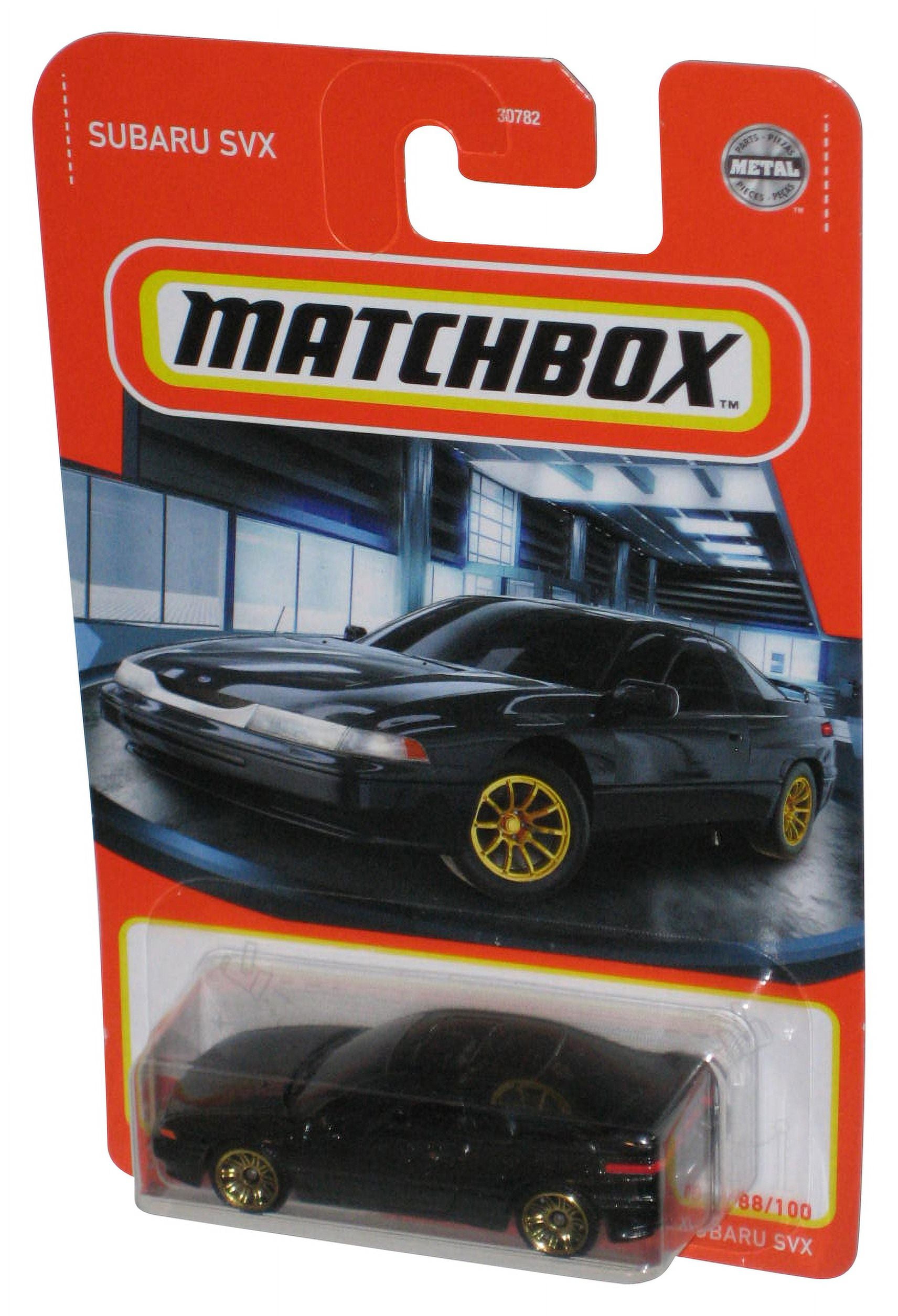Matchbox Subaru SVX (2022) Mattel Die-Cast Metal Black Toy Car 88/100 ...