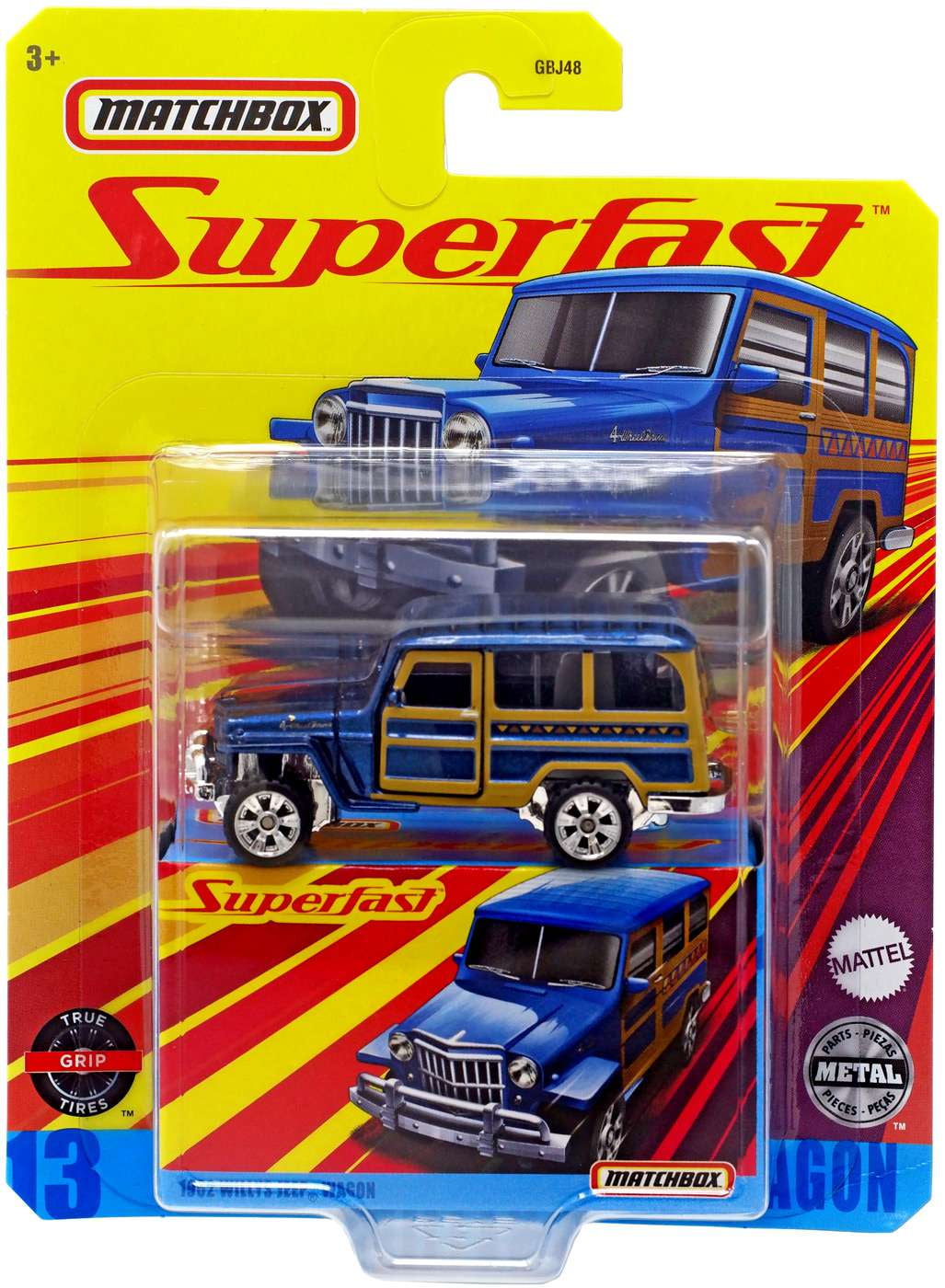 Matchbox Superfast 1962 Willys Jeep Wagon Diecast Vehicle - Walmart.com