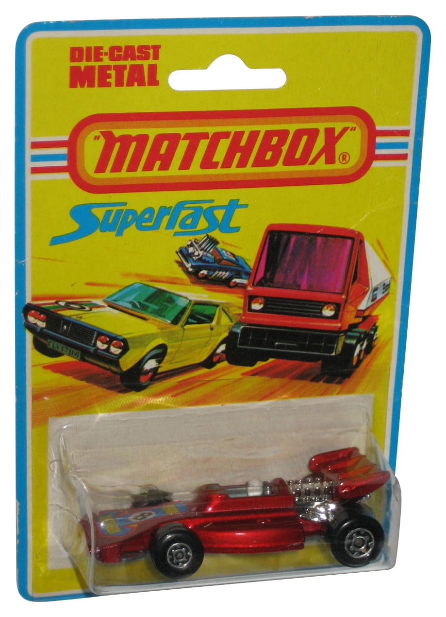 Matchbox Superfast (1975) Lesney Red Team Vintage Toy Car No. 24 ...