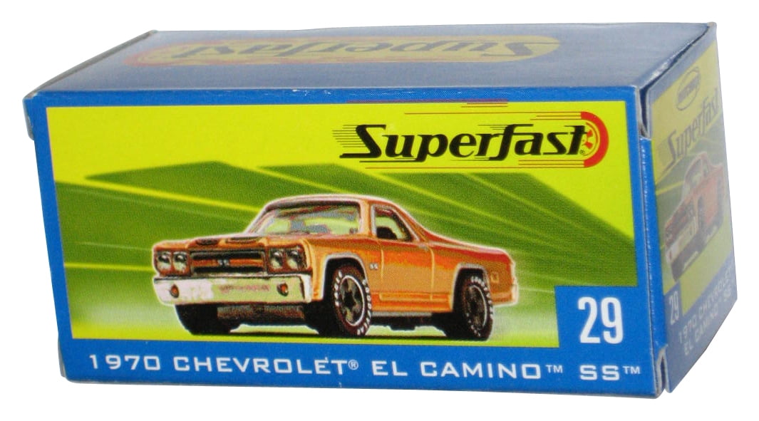 Matchbox Superfast (2004) Gold 1970 Chevrolet El Camino SS Power Grab ...