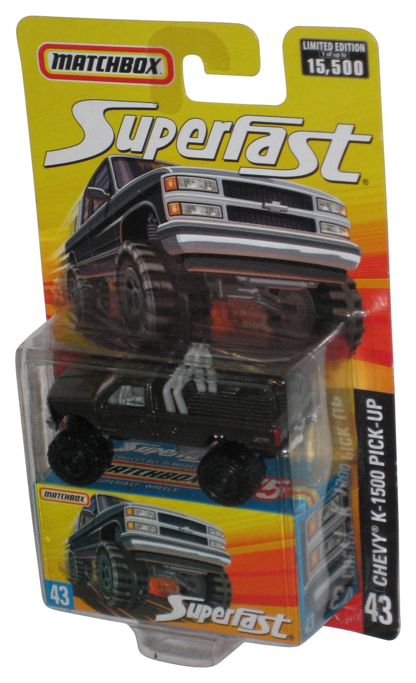 Matchbox Superfast (2006) Mattel Chevy K-1500 Pick-Up Truck Toy #43 ...
