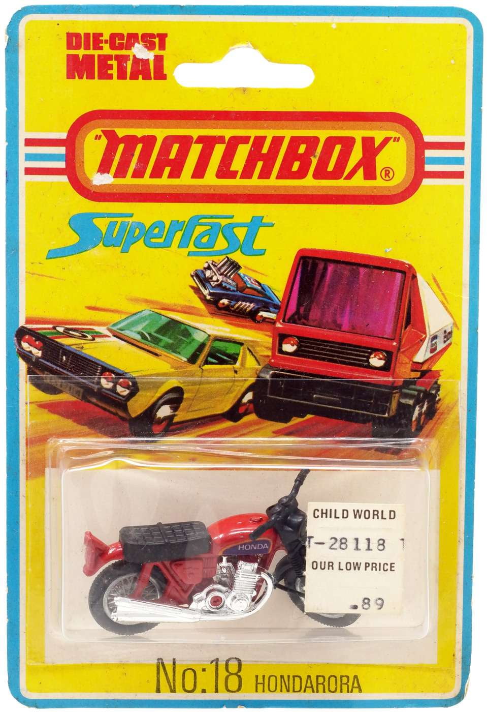 Matchbox Superfast No: 18 Hondarora Diecast Vehicle - Walmart.com