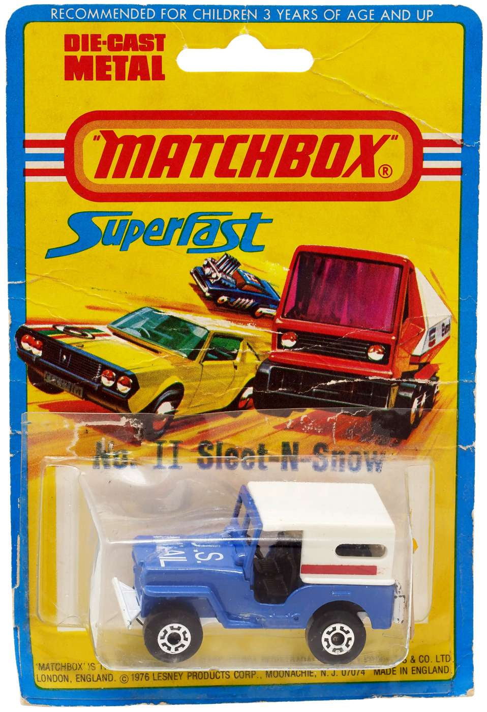 Matchbox Superfast No: II Sleet-N-Snow Diecast Vehicle - Walmart.com