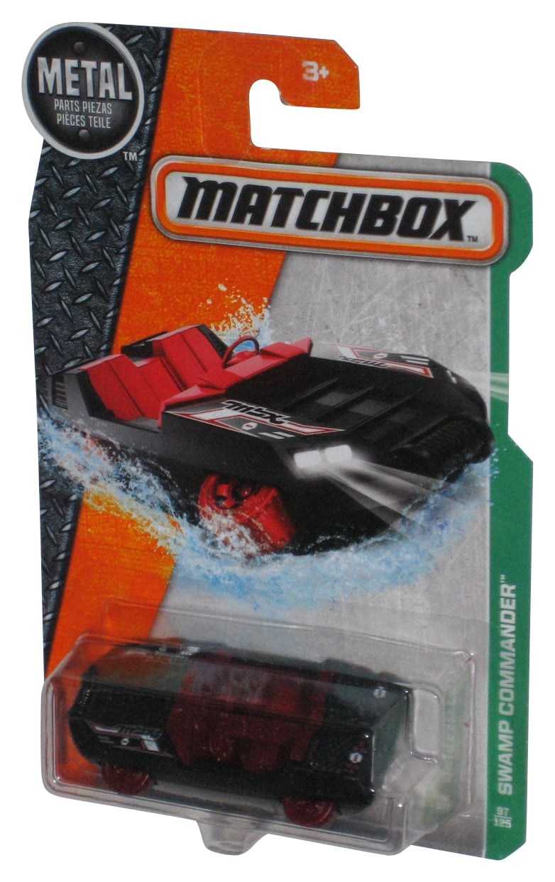 Matchbox Swamp Commander (2016) Black & Red Toy Vehicle 97/125 ...