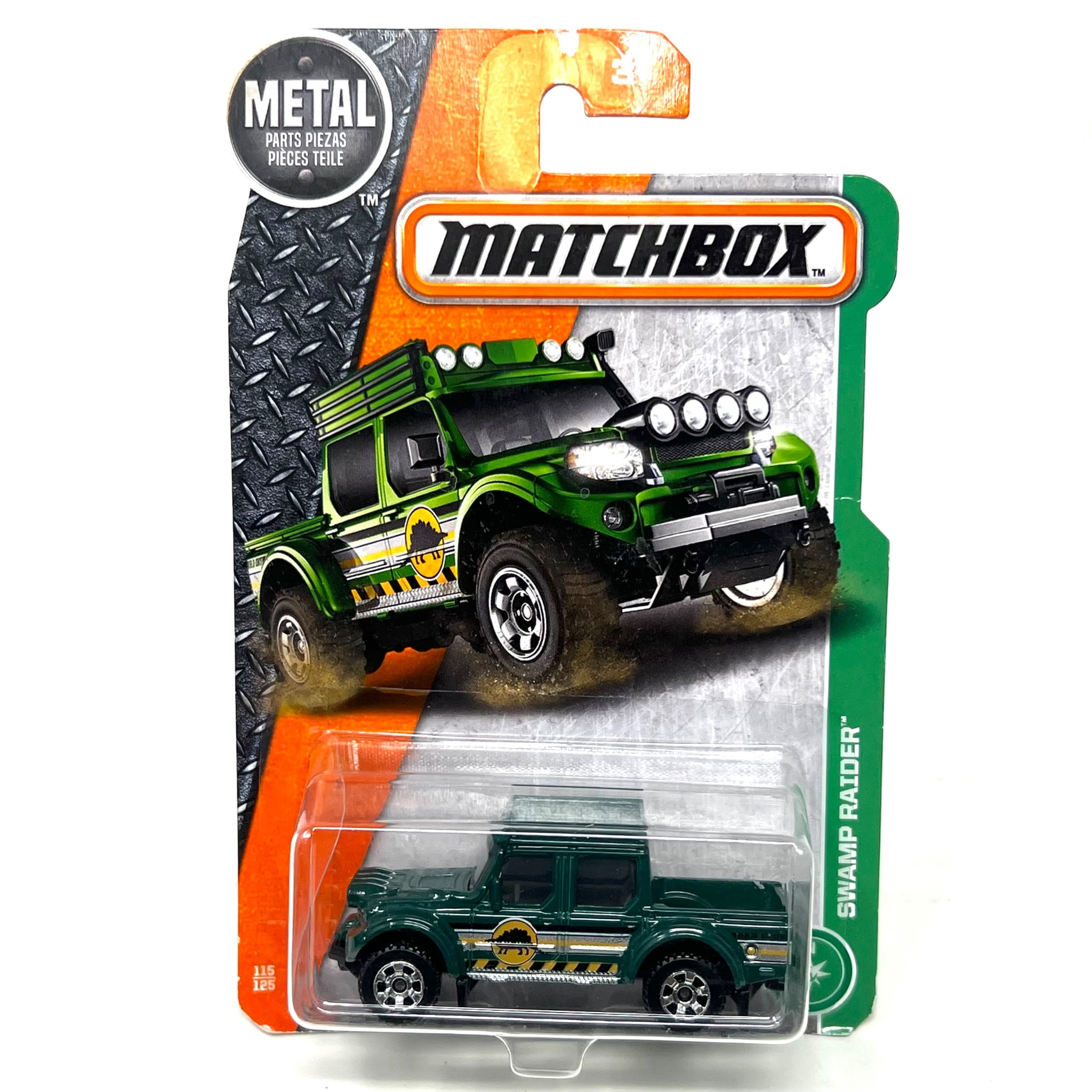 Matchbox Swamp Raider 1:64 Scale Vehicle for Preschool Play - Walmart ...