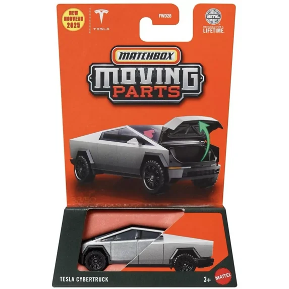 Matchbox Tesla Cybertruck Moving Parts New 2025 - Walmart.com