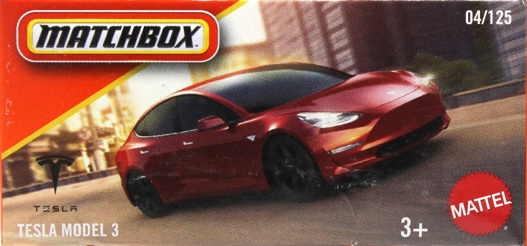 Matchbox Tesla Model 3 Diecast Car (Boxed) - Walmart.com