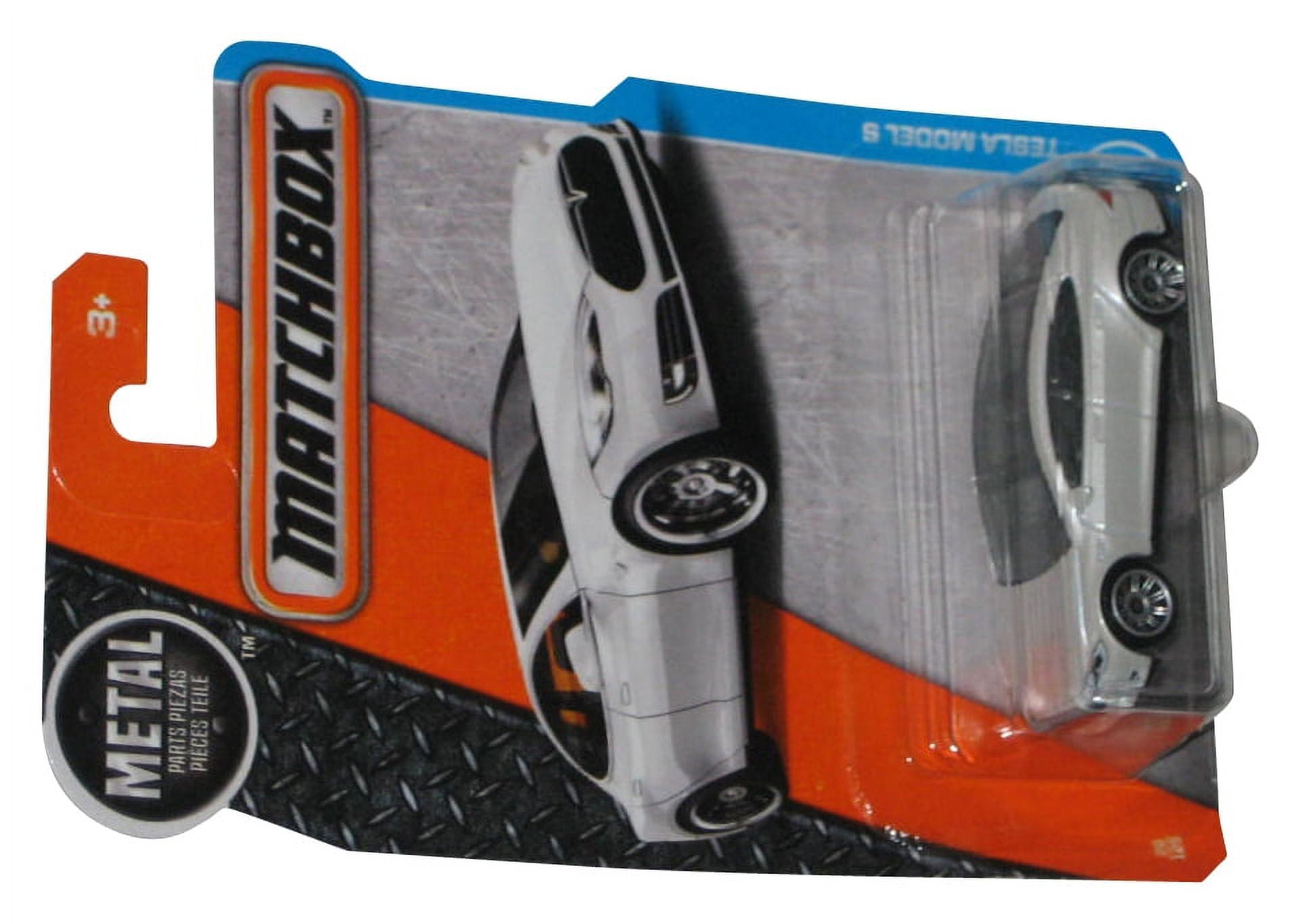 Matchbox Tesla Model S (2016) White Die-Cast Toy Car 26/125 - (Plastic ...