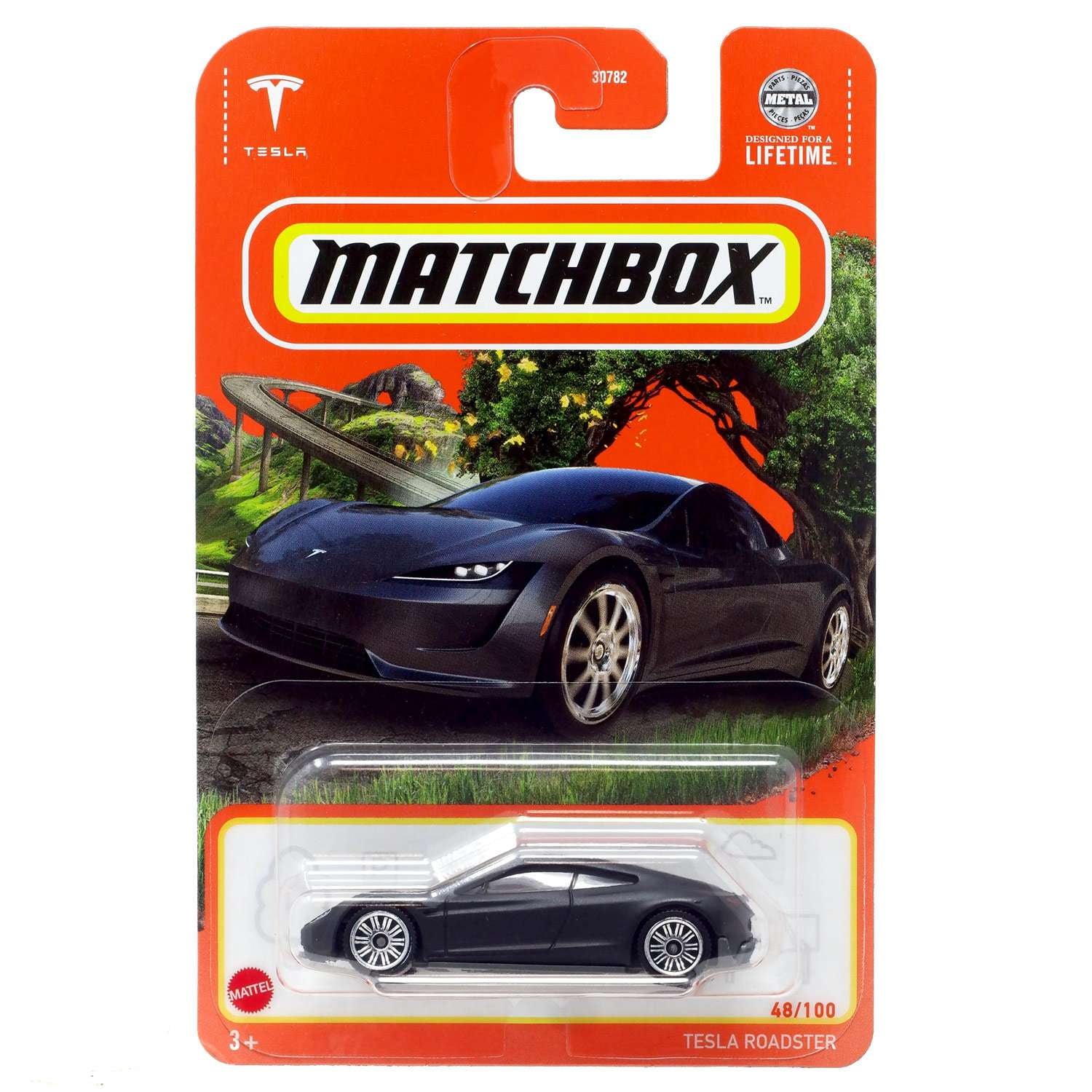 Matchbox Tesla Roadster Diecast Car - Walmart.com