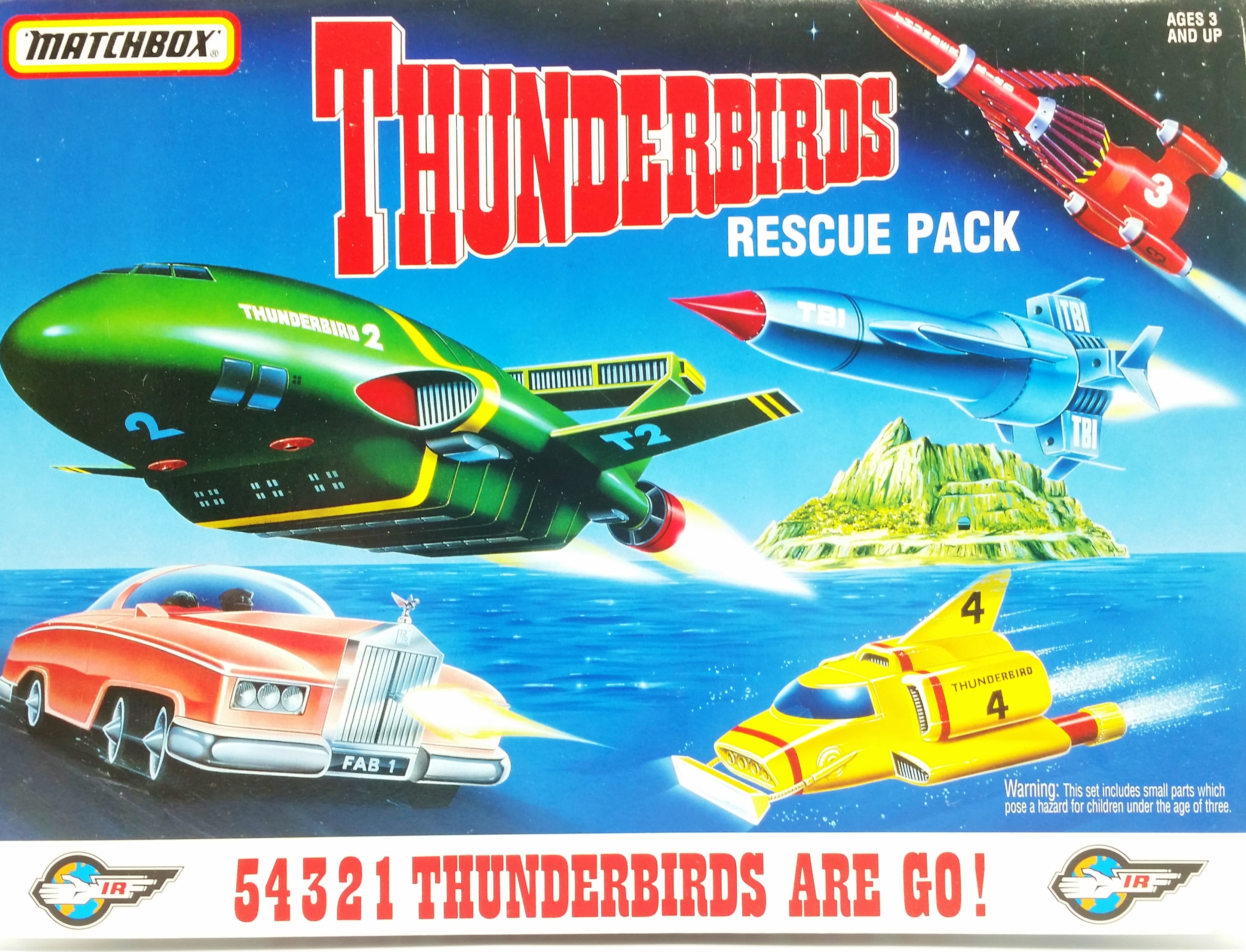 Matchbox Thunderbirds Rescue Pack 1994 - Walmart.com