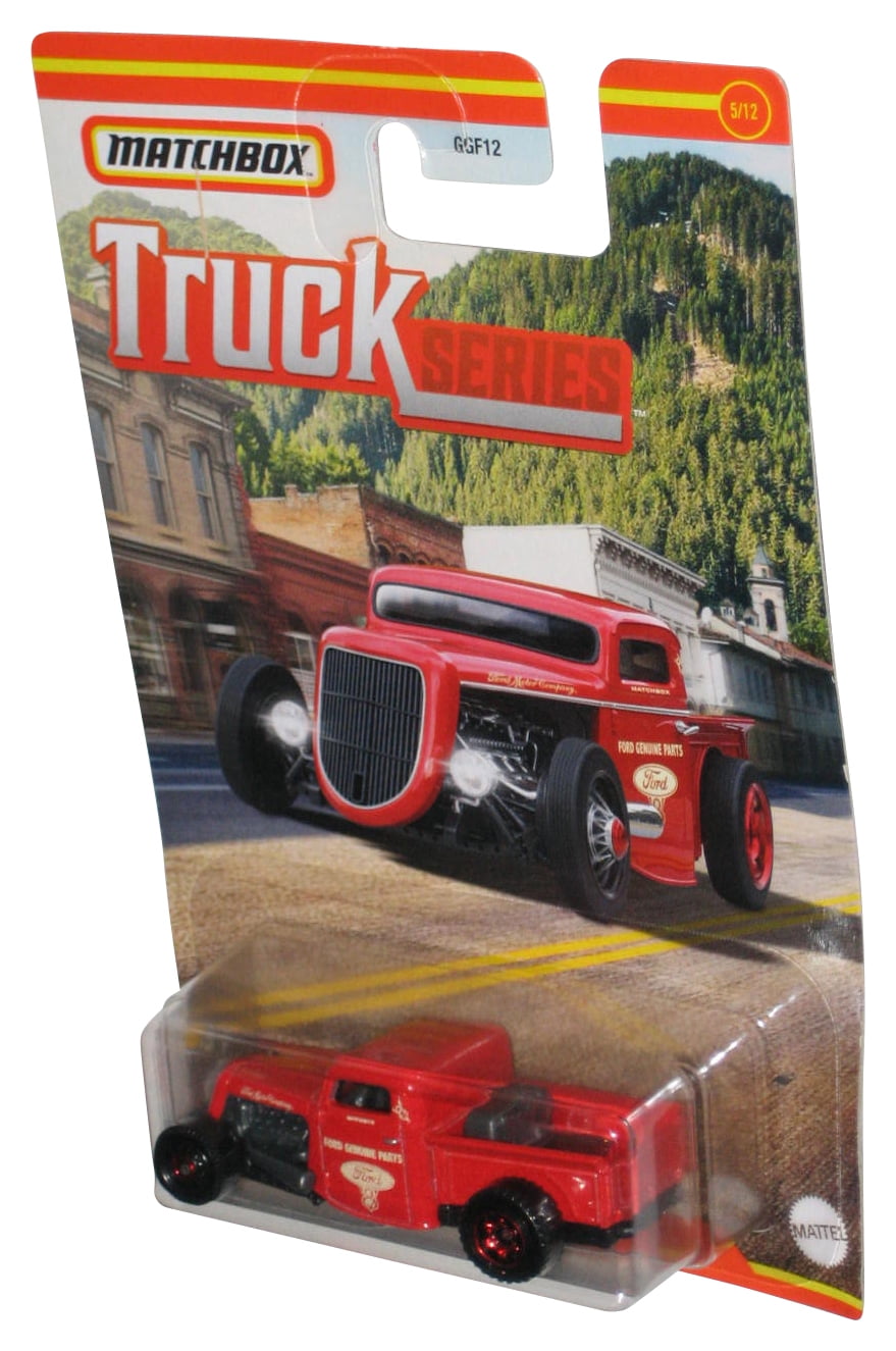 Matchbox Truck Series (2020) Red '35 Ford Pickup Toy 5/12 - Walmart.com
