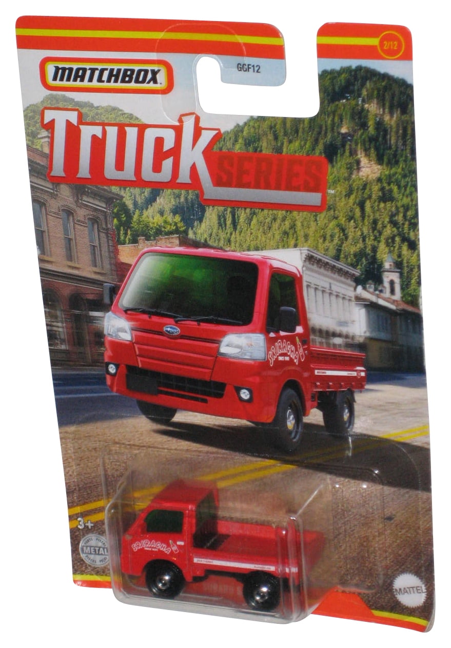 Matchbox Truck Series (2020) Red Subaru Sambar Die-Cast Metal Toy 2/12 ...