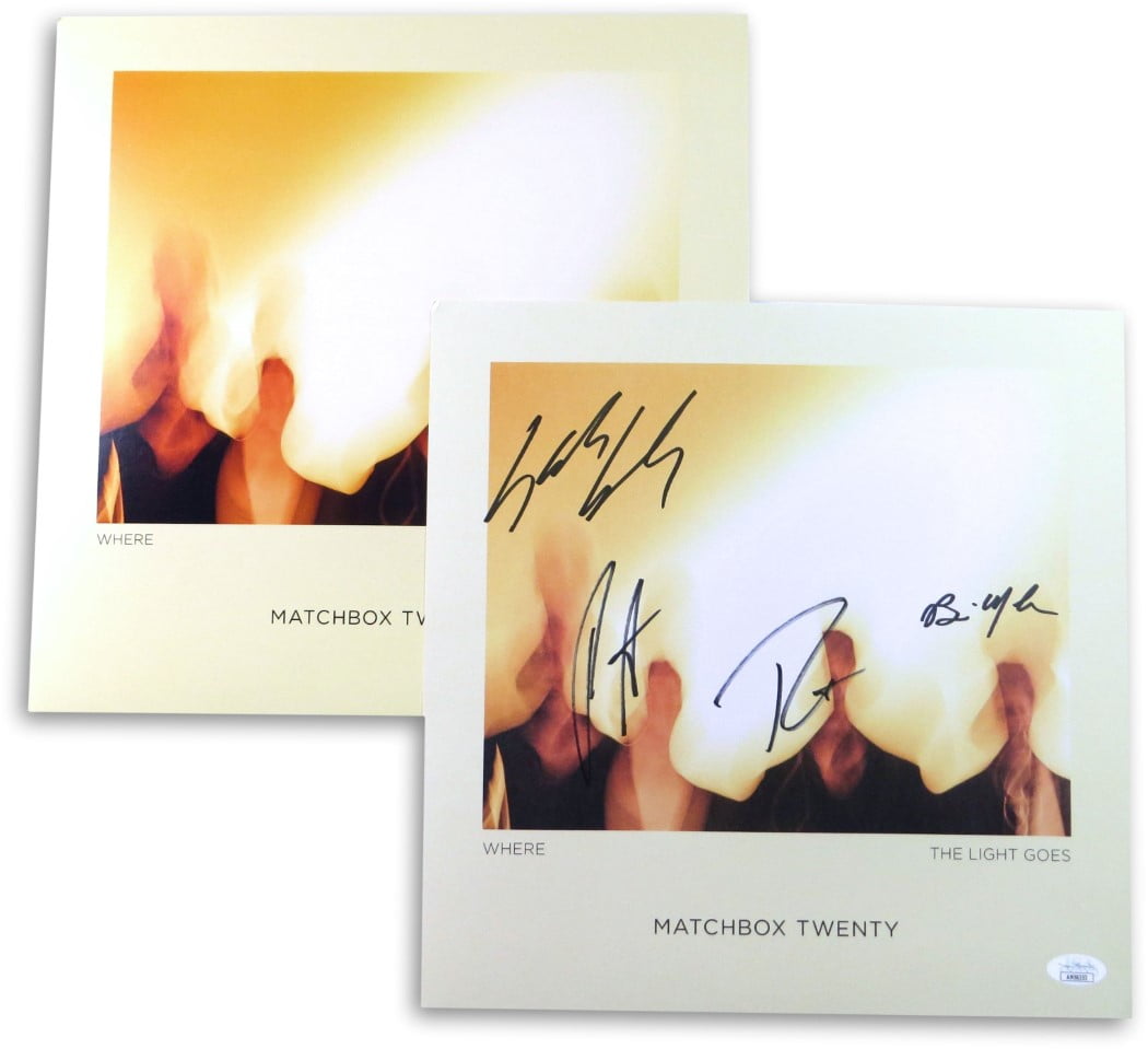 Matchbox Twenty Band Signed Autographed Record Album Promo Rob Thomas ...
