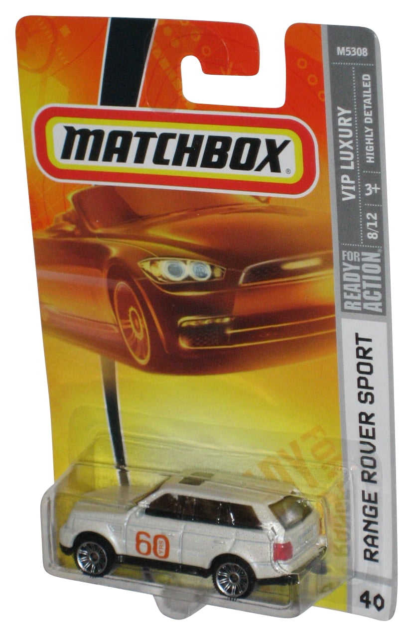 Matchbox VIP Luxury 8/12 (2007) White Range Rover Sport Car #40 ...