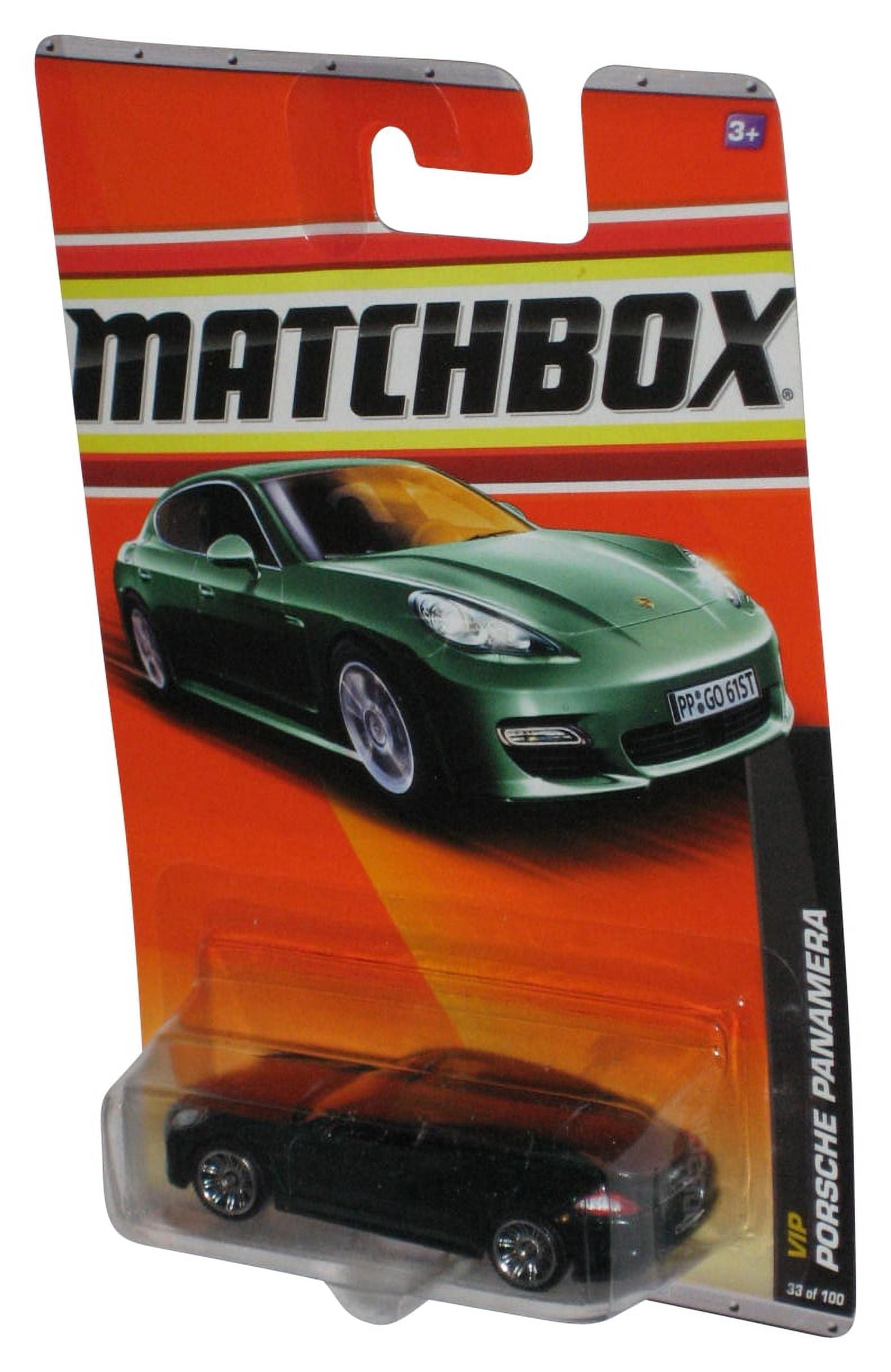 Matchbox VIP Porsche Panamera (2010) Metallic Dark Green Toy Car 33/100 ...