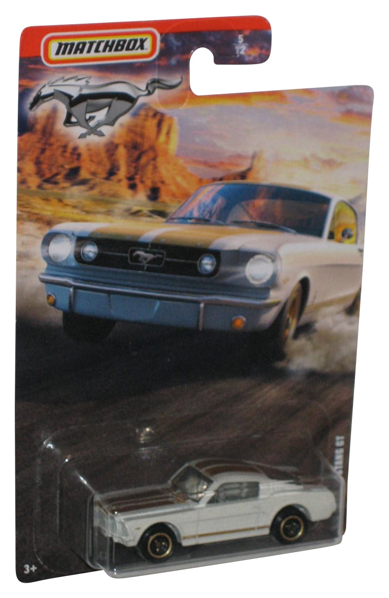 Matchbox White '65 Ford Mustang GT (2019) Die-Cast Toy Car 5/12 ...
