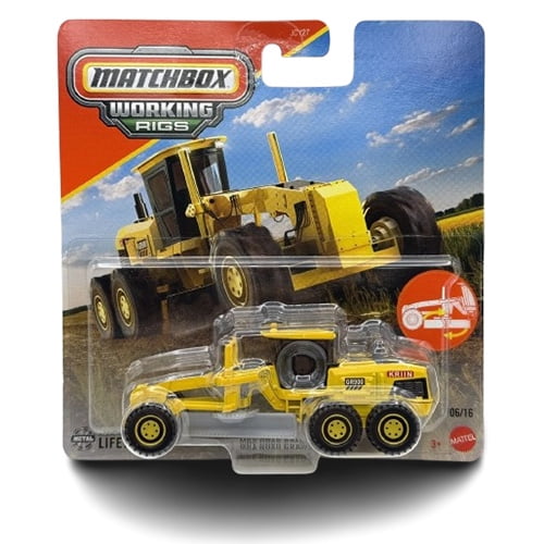 Matchbox Working Rigs Metal Vehicle - MBX ROAD GRADER [JBX73] 06/16 ...