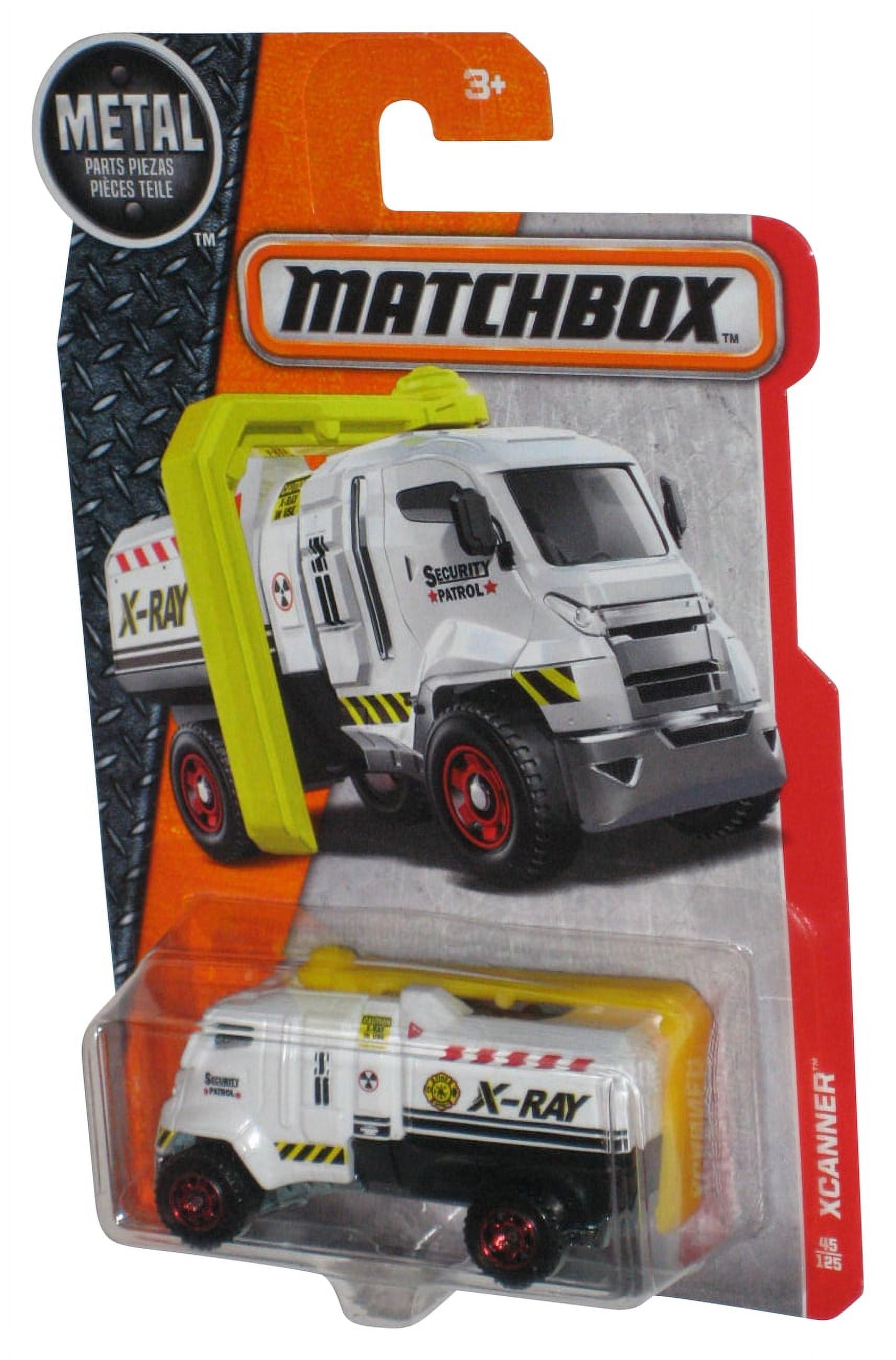 Matchbox XCanner 45/125 X-Ray Security Patrol (2016) White Toy 65/125 ...