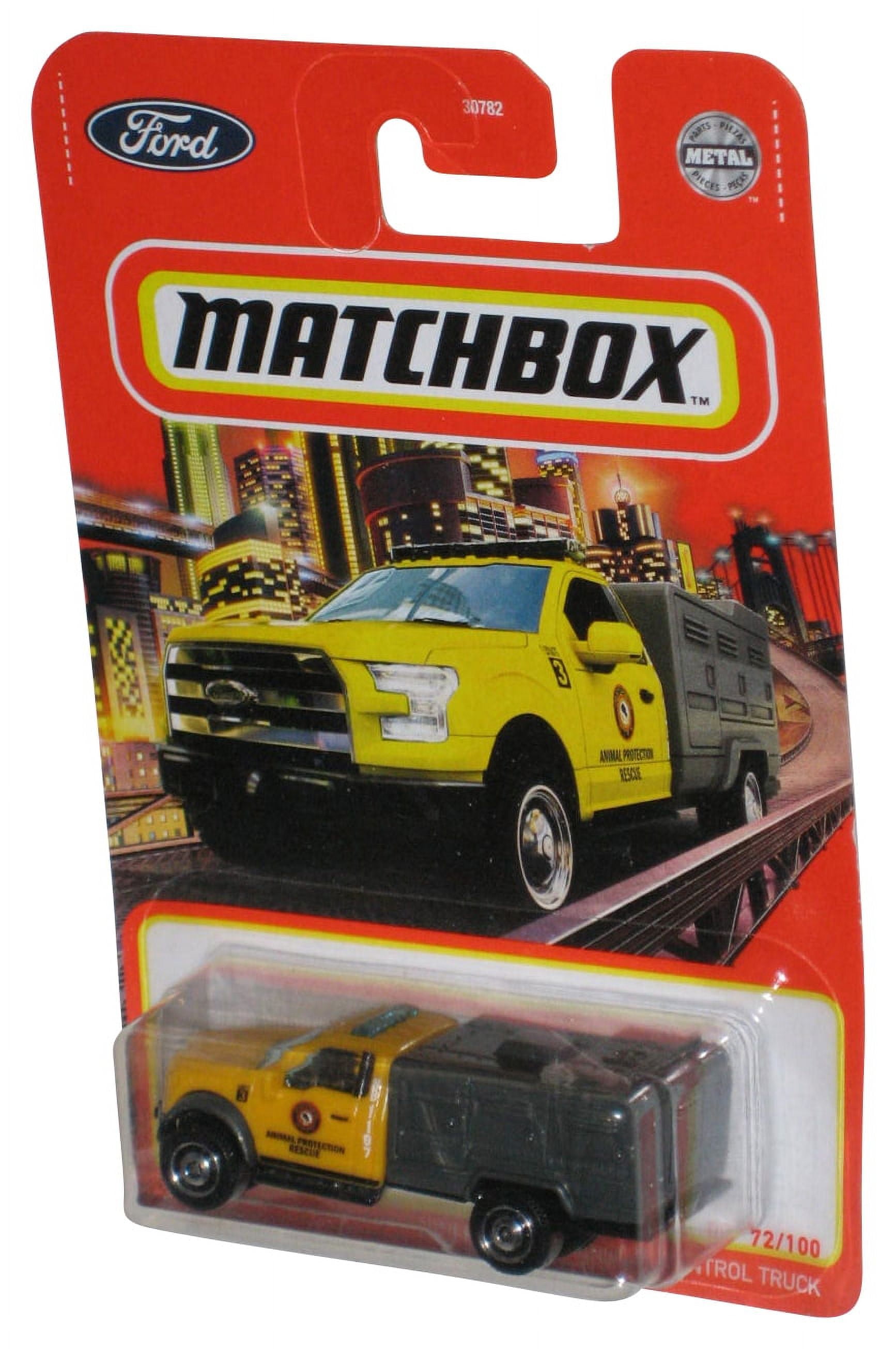 Matchbox Yellow & Gray 2010 Ford F-150 Animal Control Truck Metal Toy ...