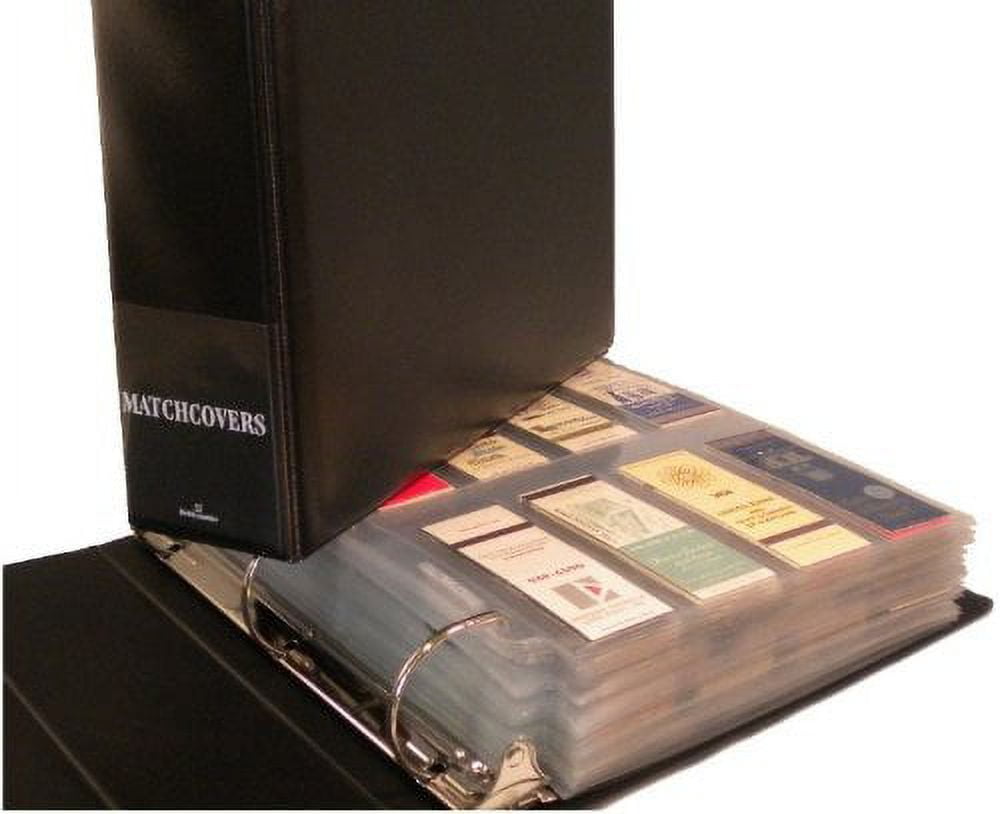 Matchcover Album, Big "Pro" Style (Black) - Walmart.com