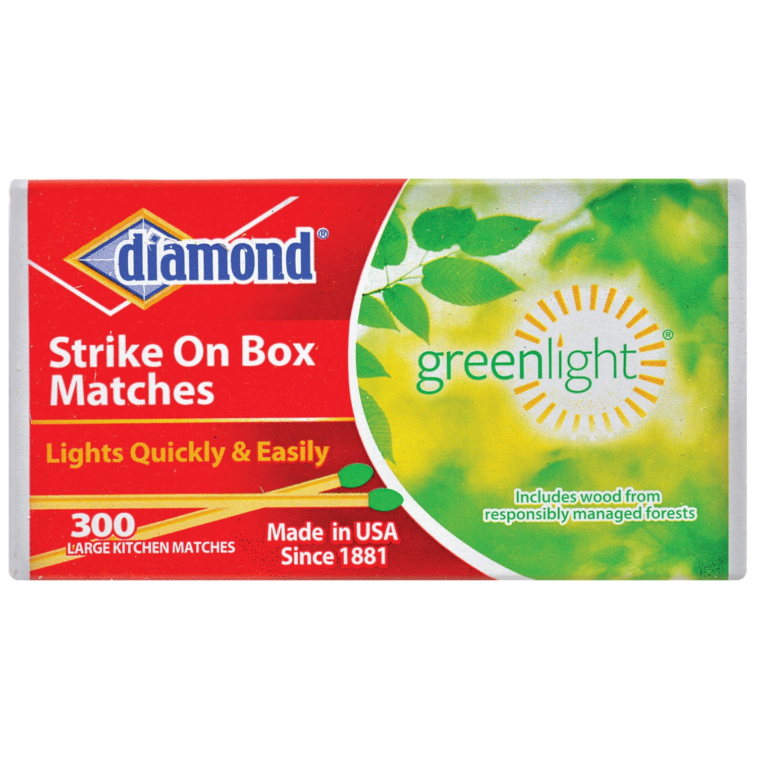 Matches - Large Kitchen Matches, 900-ct. Pack - Perfect for Fireplace ...