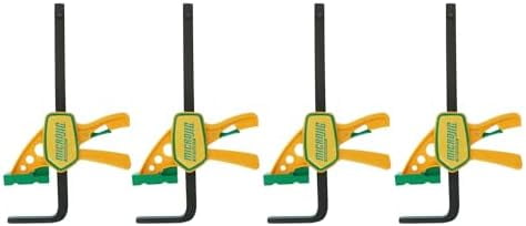 Matchfit Grr-rip Clamp (4-Pack), Dovetail Track Clamps, Squeeze Action ...