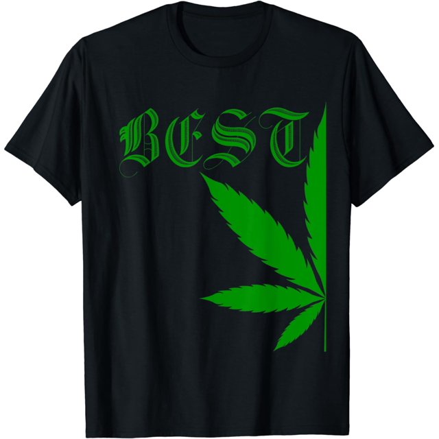 Matching Best Buds Couples Gift BFF Marijuana Leaf Weed T-Shirt - Walmart.com